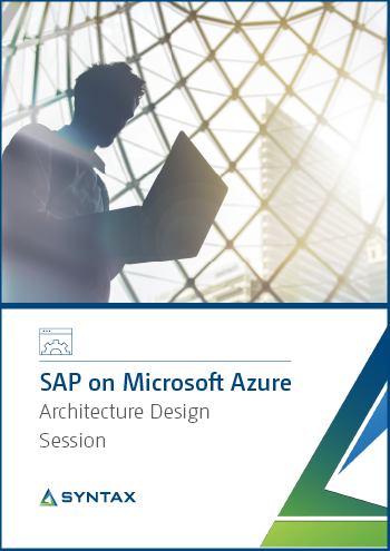 Architecture Design Session (SAP on Azure): Datasheet
