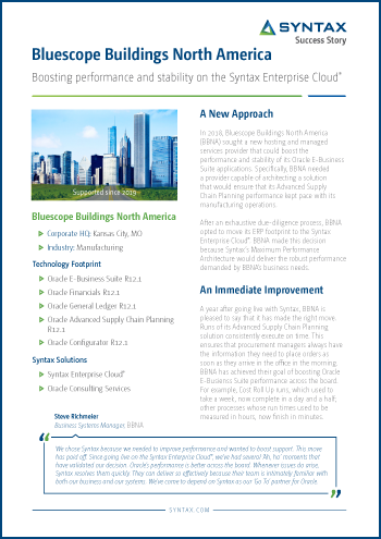 Bluescope Buildings North America: Success Story