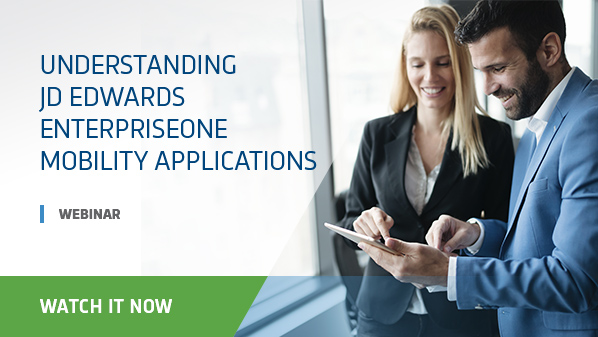 Understanding JD Edwards EnterpriseOne Mobility Applications: On-Demand ...